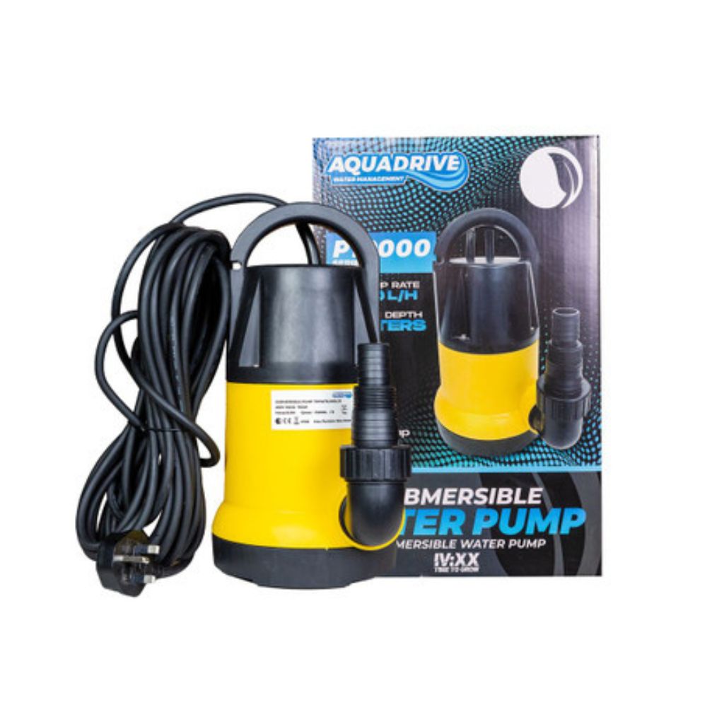 Aquadrive Submersible Water Pumps - For Hydroponics Systems