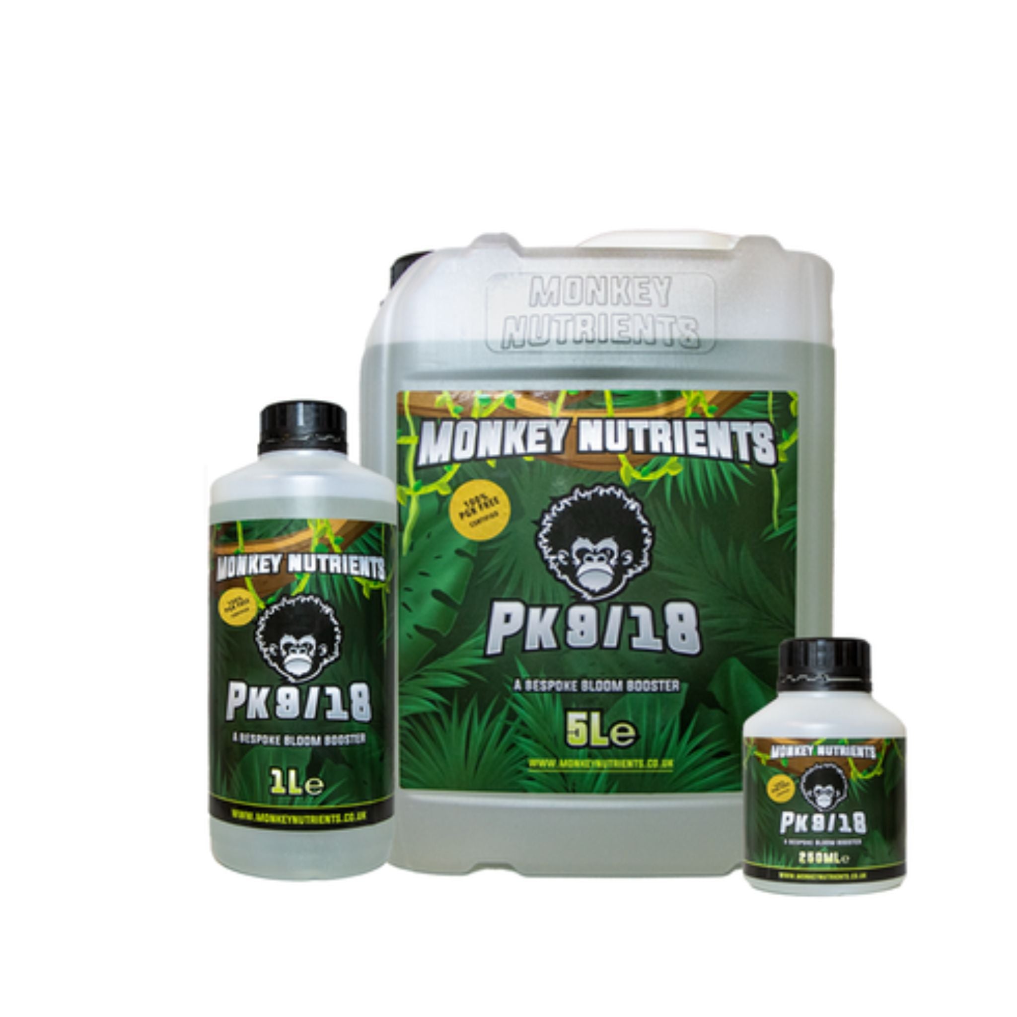 Monkey Nutrients PK 9/18 - PK Booster For bigger Flowers