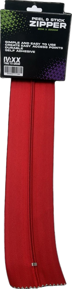 IV:XX Grow Room Zipper (7.5cm x 200cm)